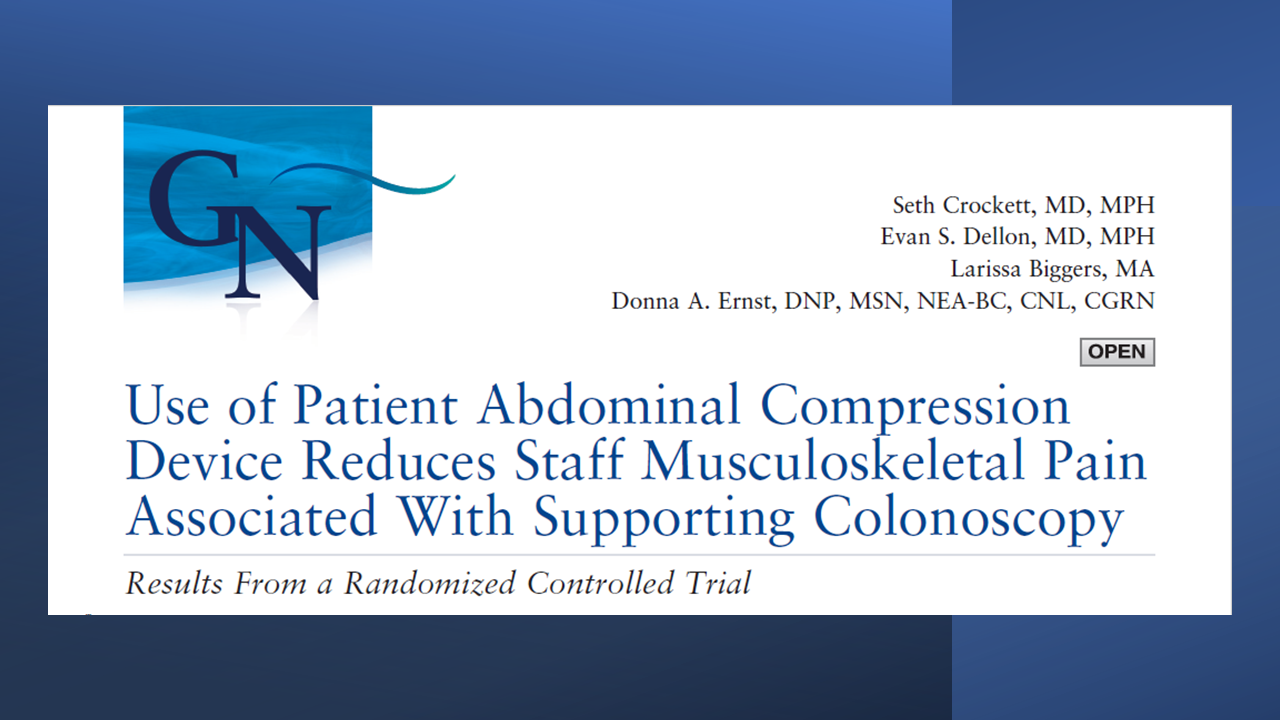 Content Offer: ColoWrap Prevents Staff Pain; Gastroenterology Nursing
